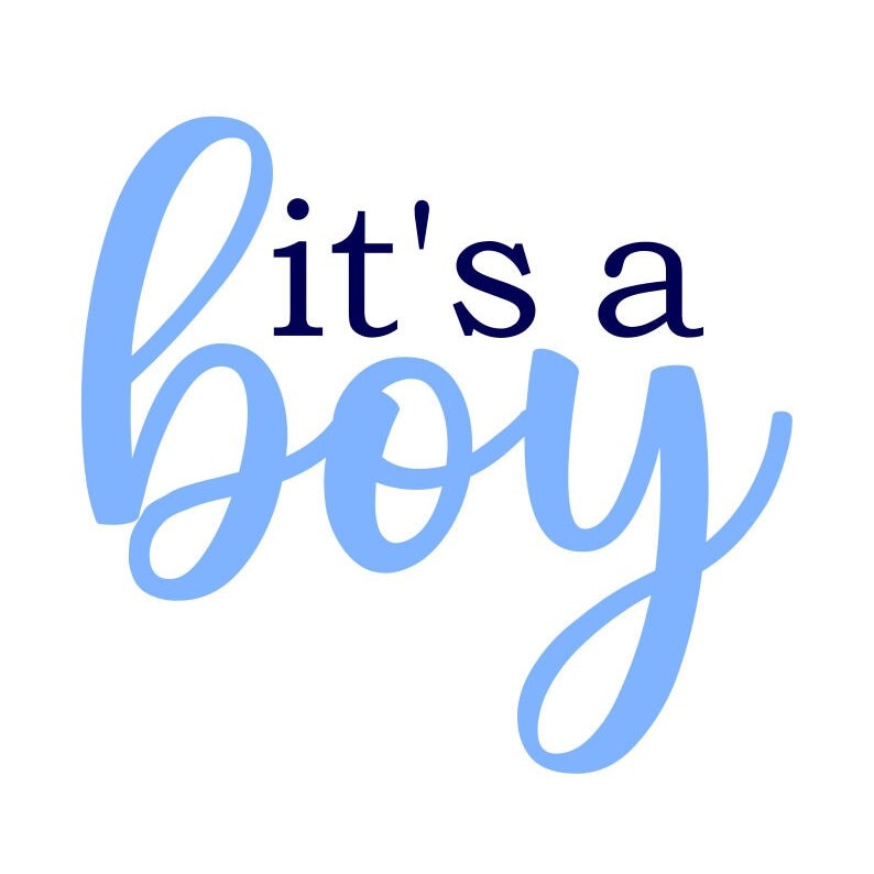 It's a Boy SVG Baby Shower SVG Baby Boy Sign Clip Art - Etsy UK