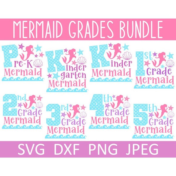 School Mermaid - Etsy