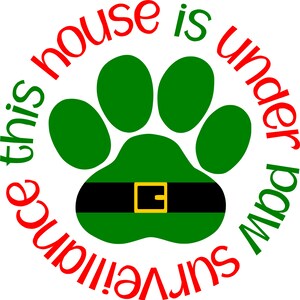 Santa Paws SVG Bundle Christmas Dog SVG Pawlidays Digital | Etsy Canada