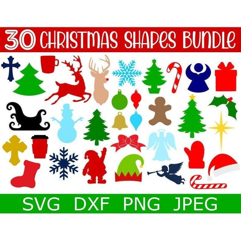 Simple Christmas Shapes