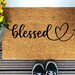 Blessed SVG, Blessed Heart SVG, Blessed Door Sign SVG, Digital Download ...