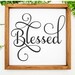 Blessed SVG, Blessed Script SVG, St Patricks Day SVG, Digital Download ...