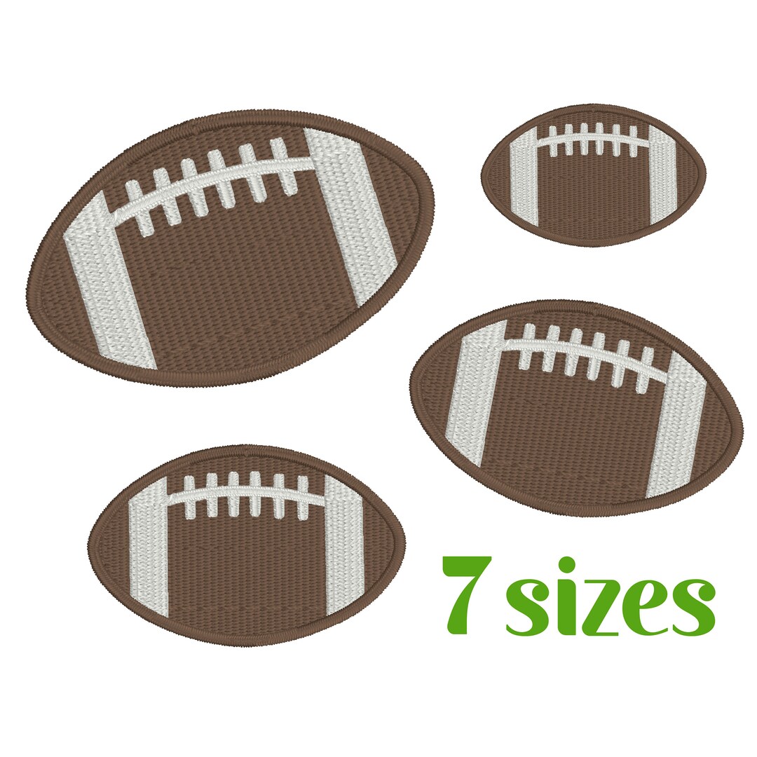 Football Embroidery Design, MACHINE EMBROIDERY, Fall, Football Season ...
