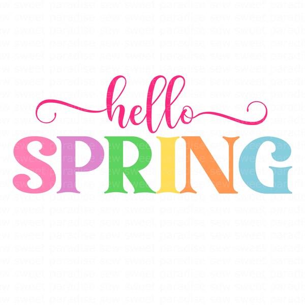 Spring Svg - Etsy