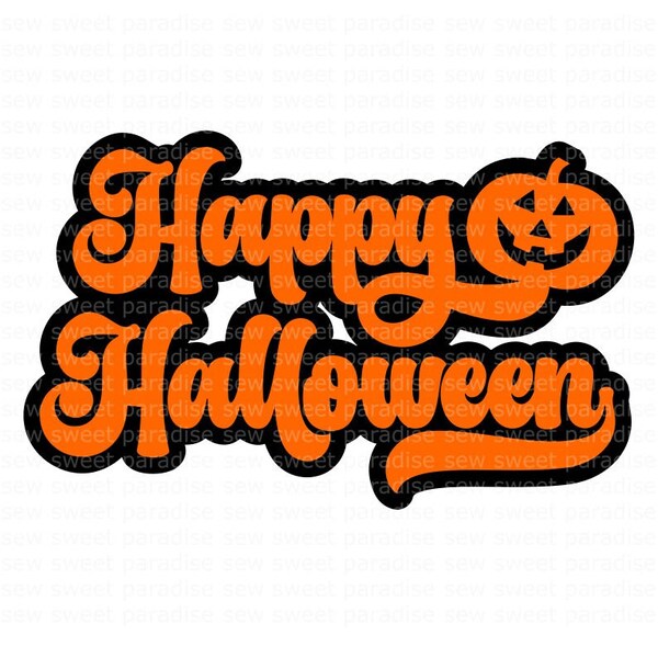 Happy Halloween Svg - Etsy