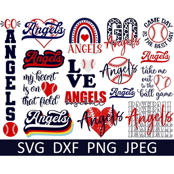 Angels Baseball - Etsy