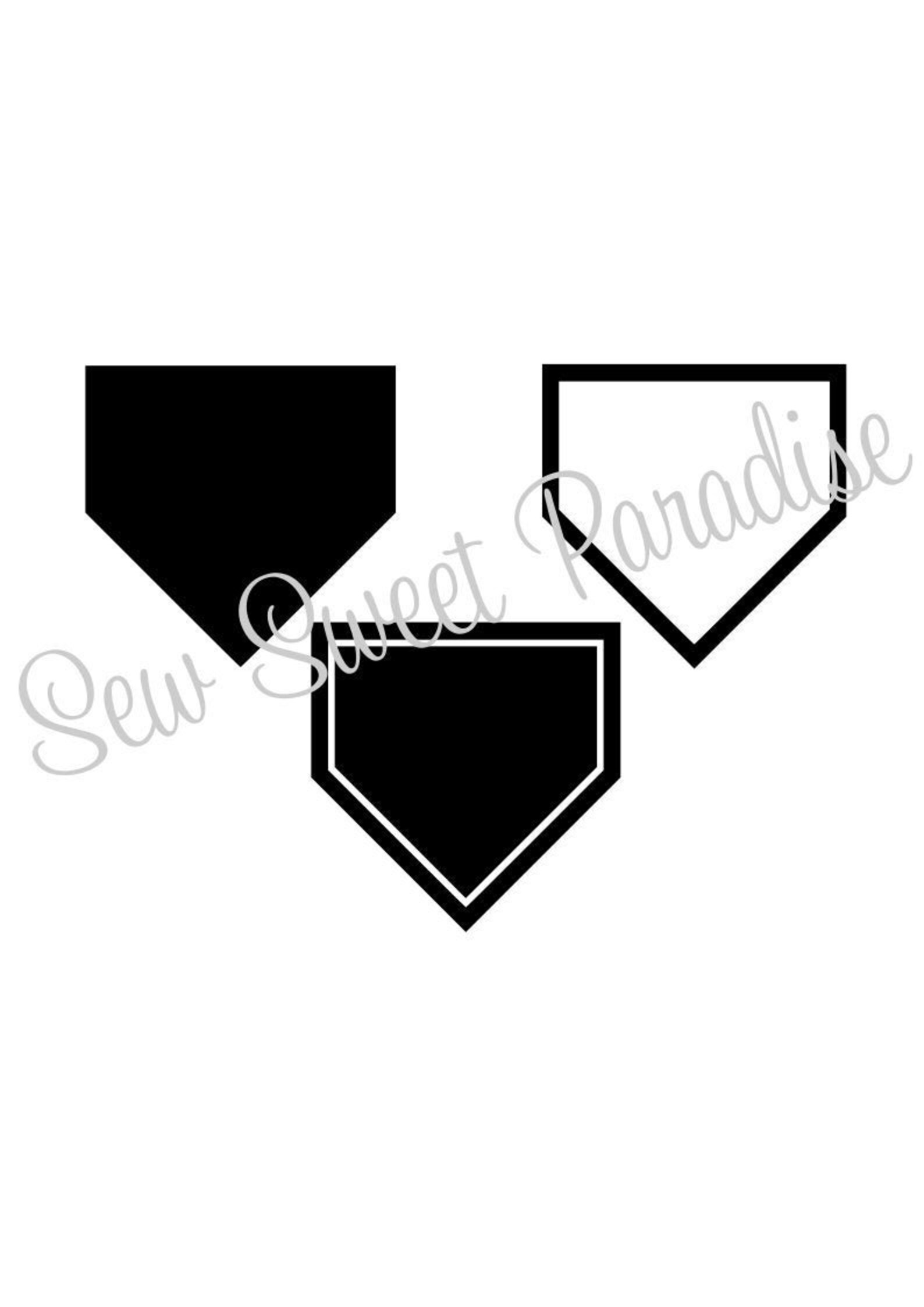 Home Plate SVG Baseball SVG Softball SVG Digital Download | Etsy