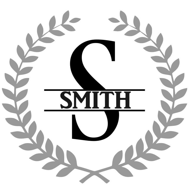 Split Monogram SVG/DXF/PNG Split Monogram Frame Alphabet | Etsy Canada