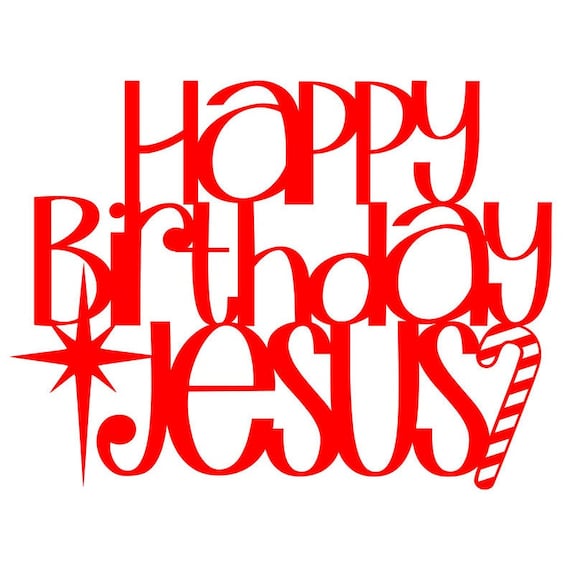 Happy Birthday Jesus Clip Art