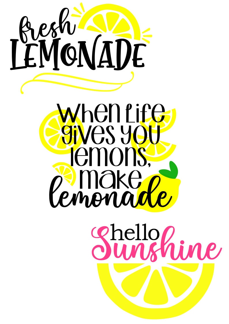 Lemon SVG Bundle Hello Summer SVG Porch Sign SVG Digital - Etsy UK