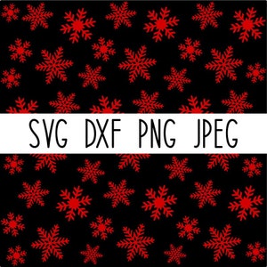 Snowflakes SVG, Snowflakes Pattern SVG, Snowflakes Paper PNG, Digital ...