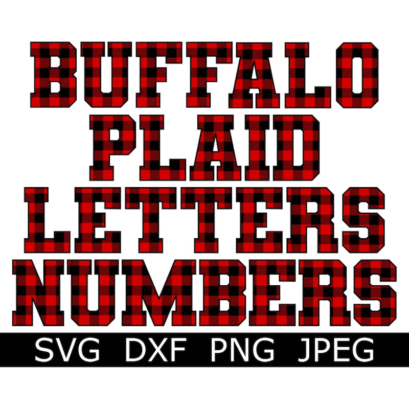 Plaid Name Card Template - Etsy UK