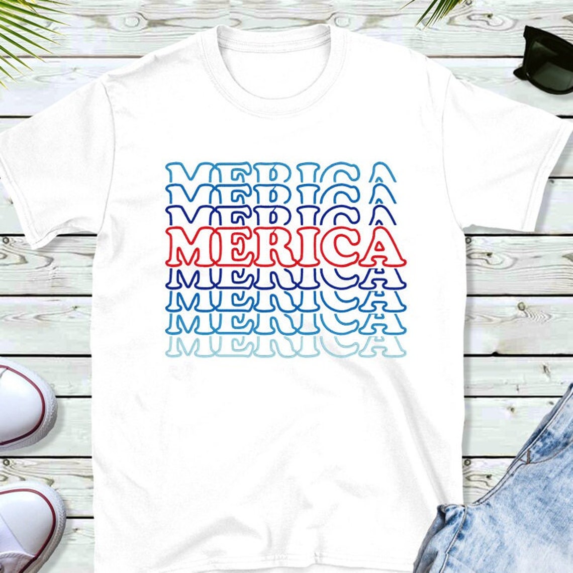 America Embroidery Design Merica Stacked MACHINE EMBROIDERY - Etsy