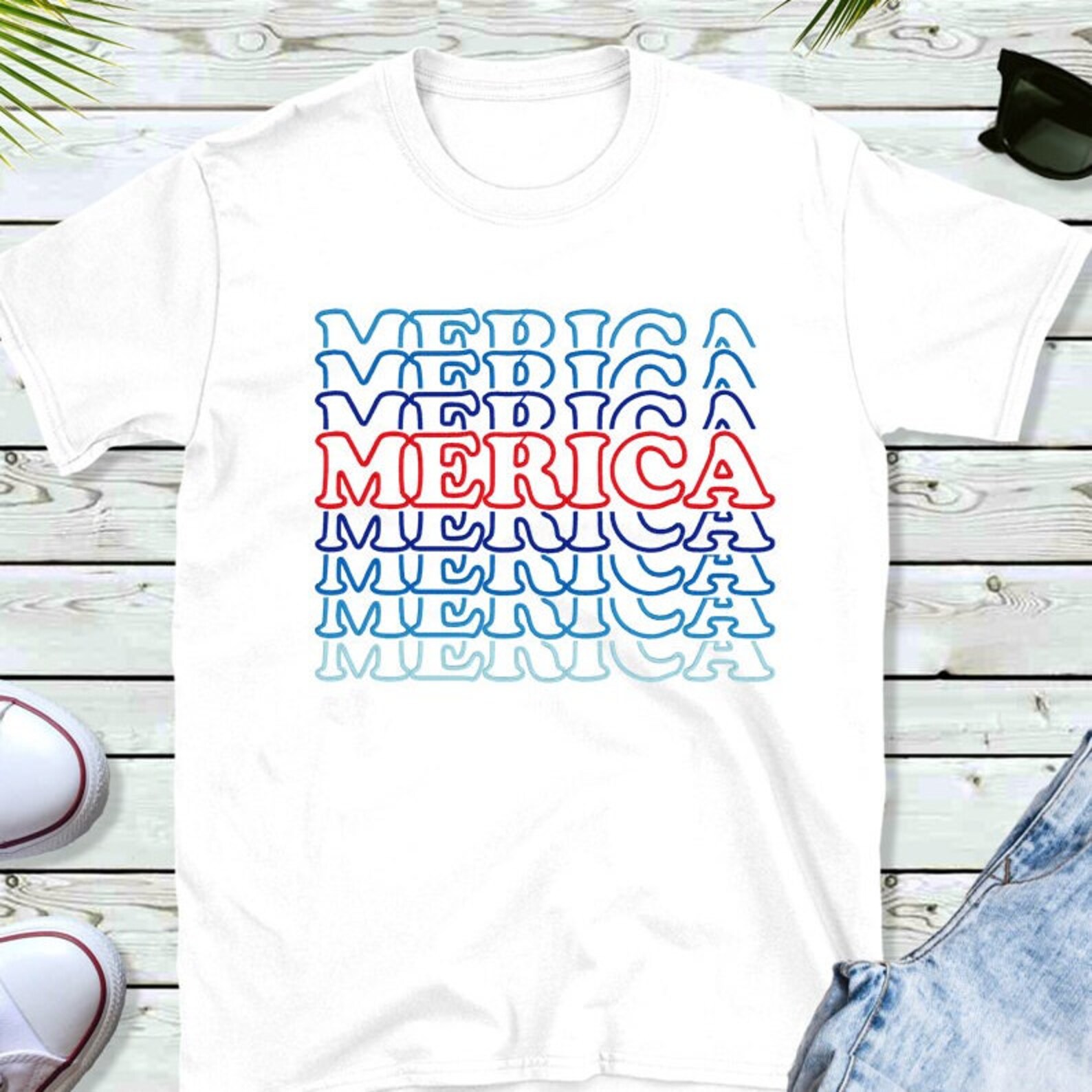 America Embroidery Design Merica Stacked MACHINE EMBROIDERY - Etsy