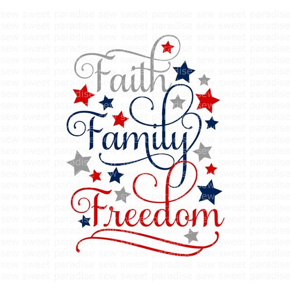 Faith Family Svg - Etsy