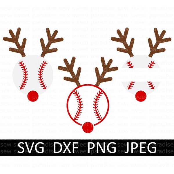 Baseball Christmas Svg - Etsy