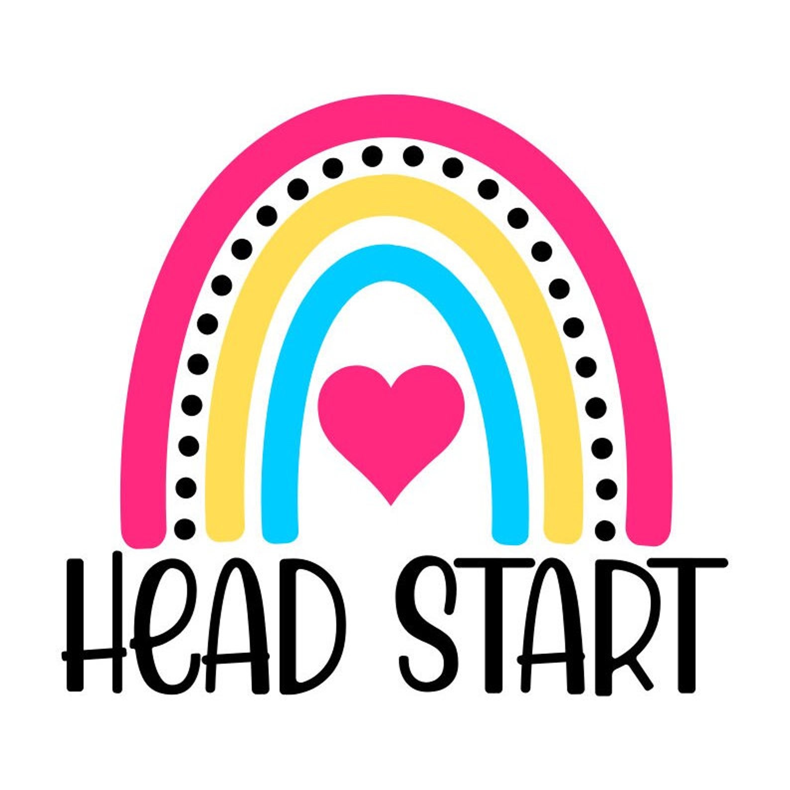 Head Start Rainbow SVG Preschool SVG Pre-k Rainbow SVG - Etsy