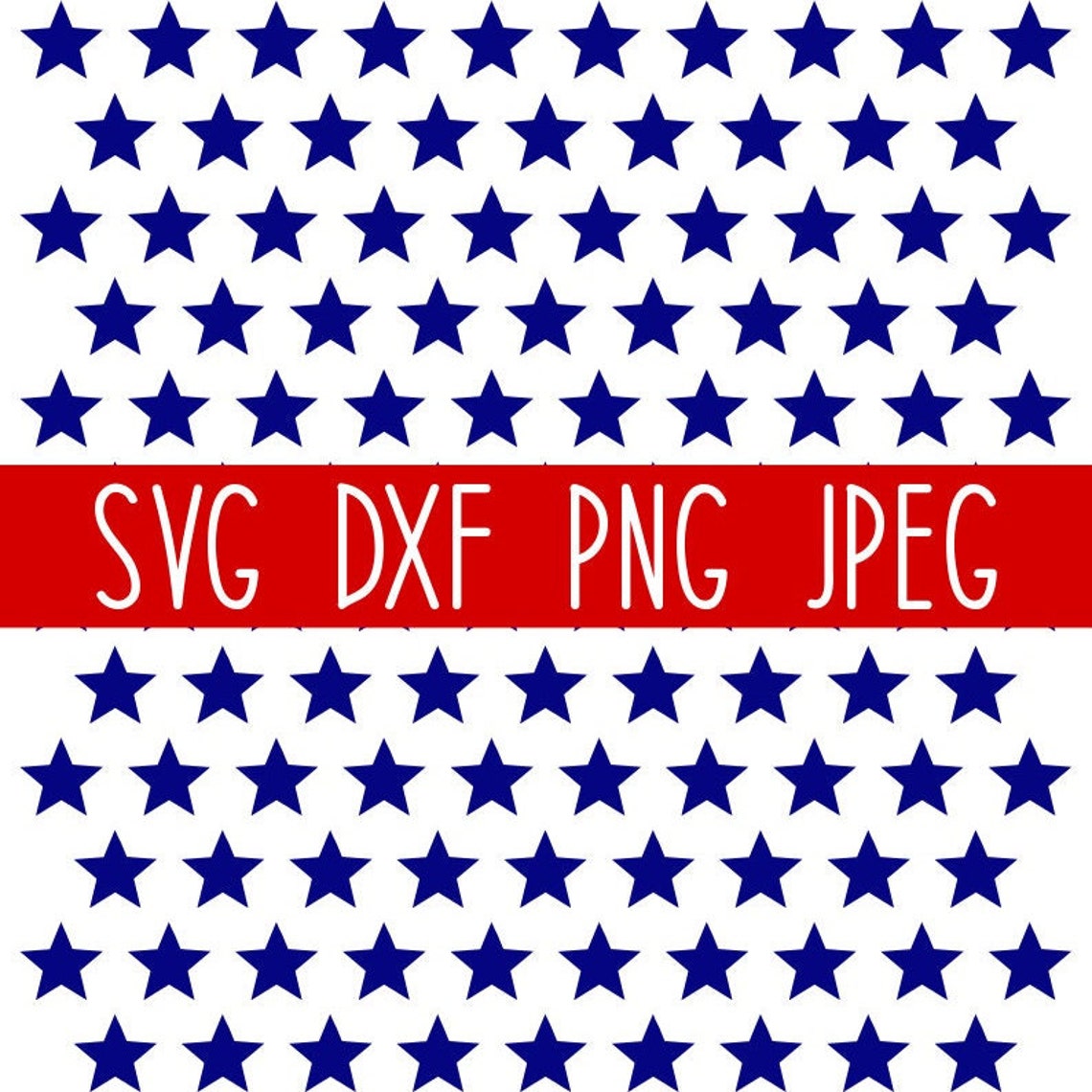 Stars Pattern SVG Stars SVG Patriotic Digital Paper PNG - Etsy