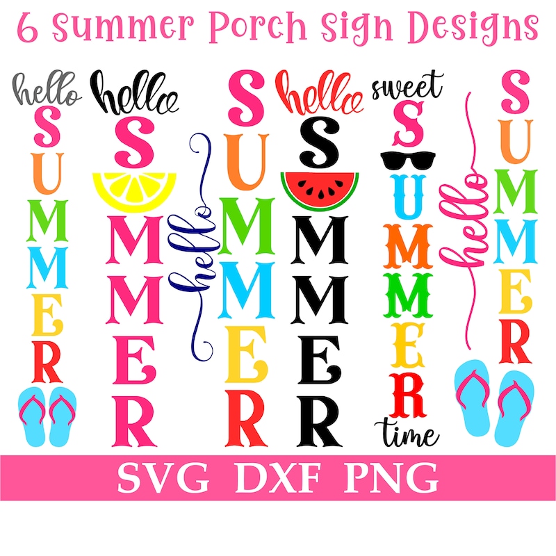 Welcome Summer Clipart - Etsy