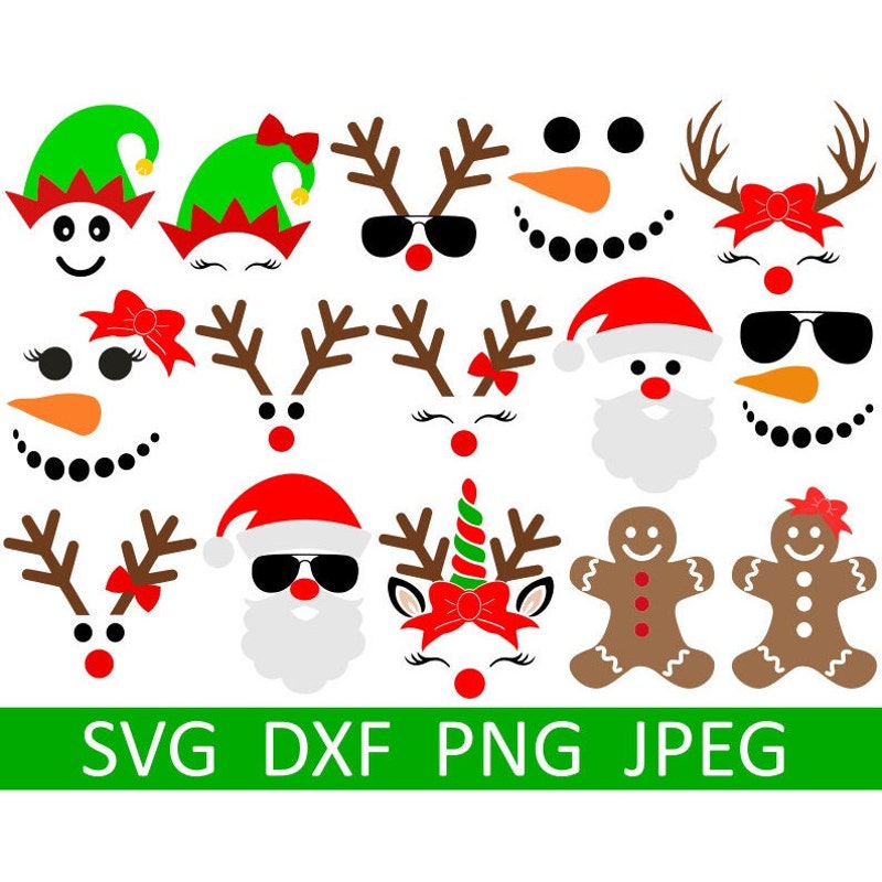 Elf Face Clipart - Etsy