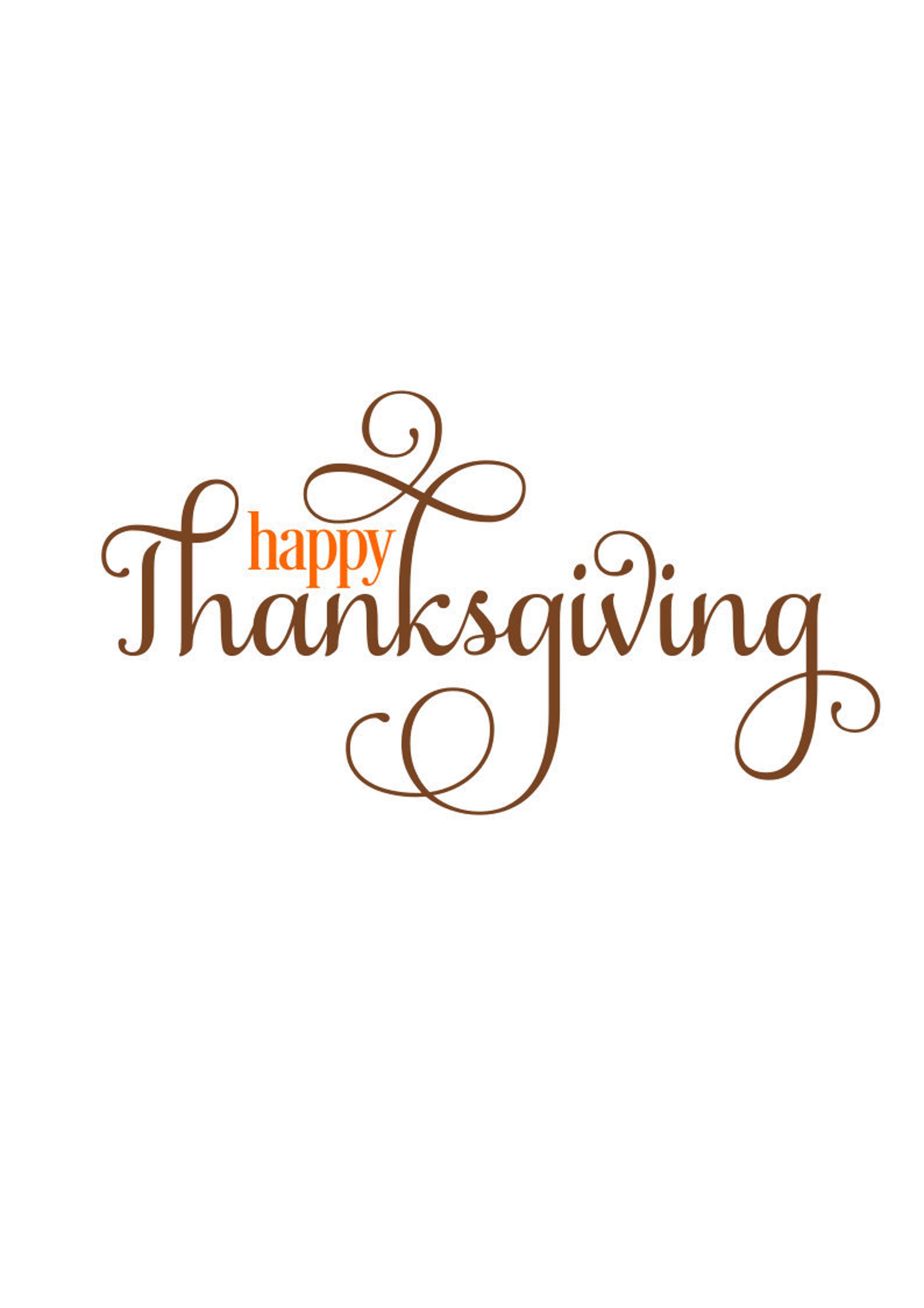 Happy Thanksgiving SVG Script SVG Fall SVG Digital | Etsy
