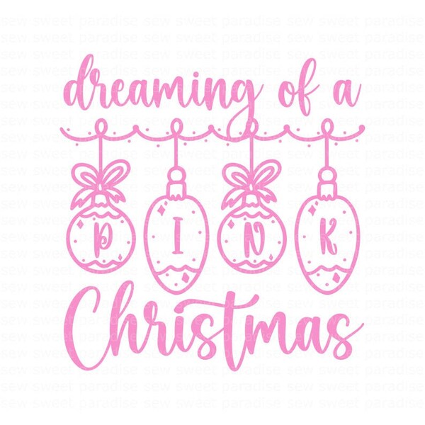 Pink Christmas - Etsy
