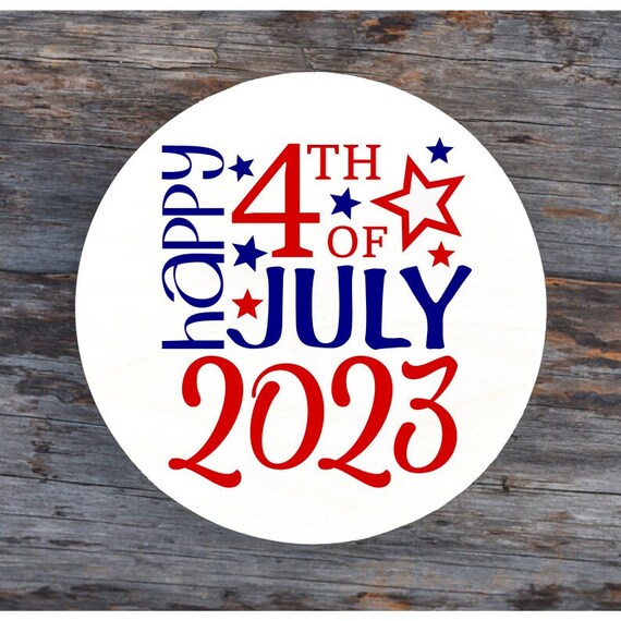 Happy Fourth Of July Sign