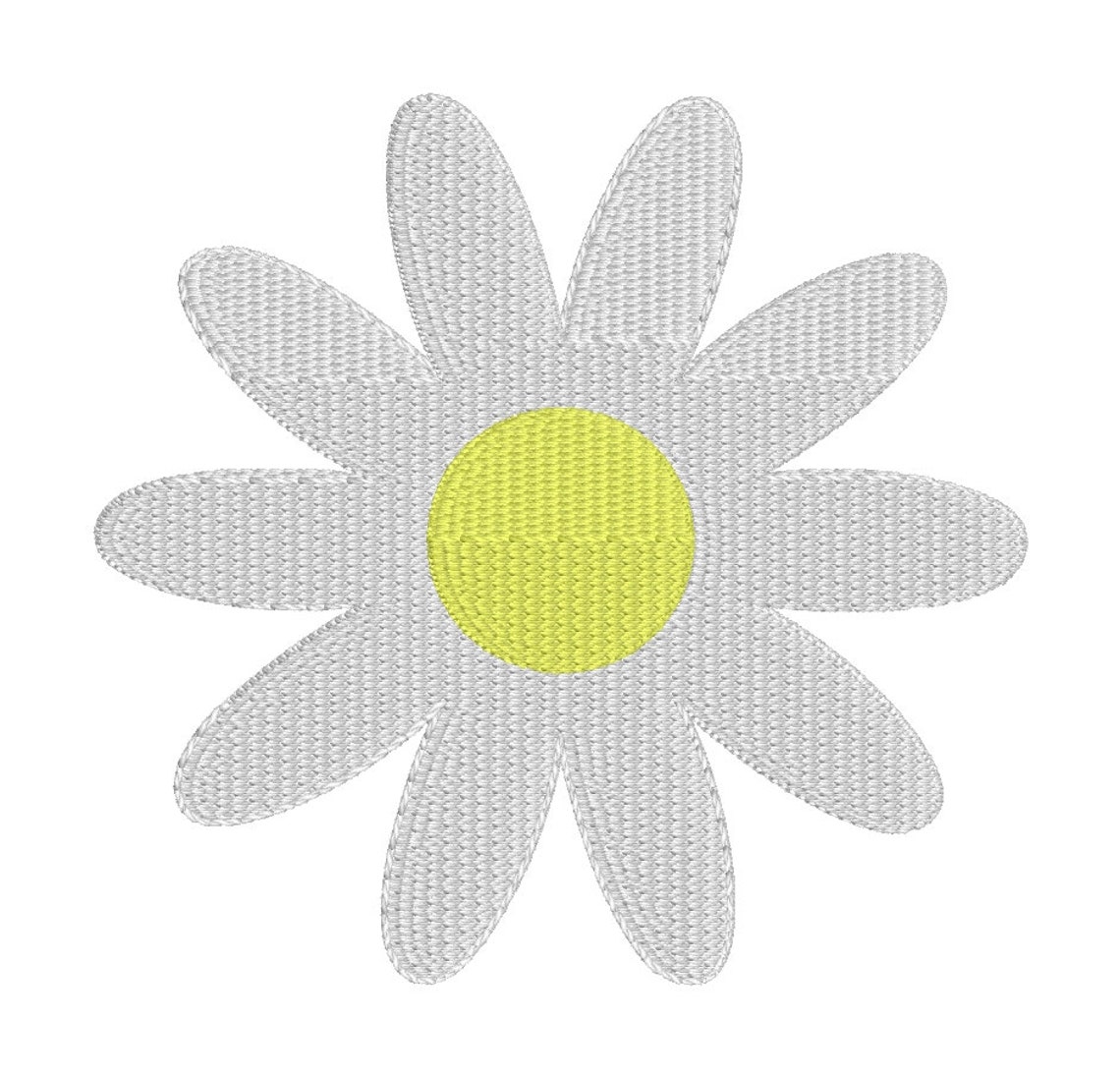 Daisy Flower Embroidery Design MACHINE EMBROIDERY Daisy - Etsy