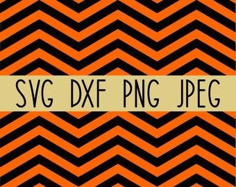 Orange Chevron Paper - Etsy