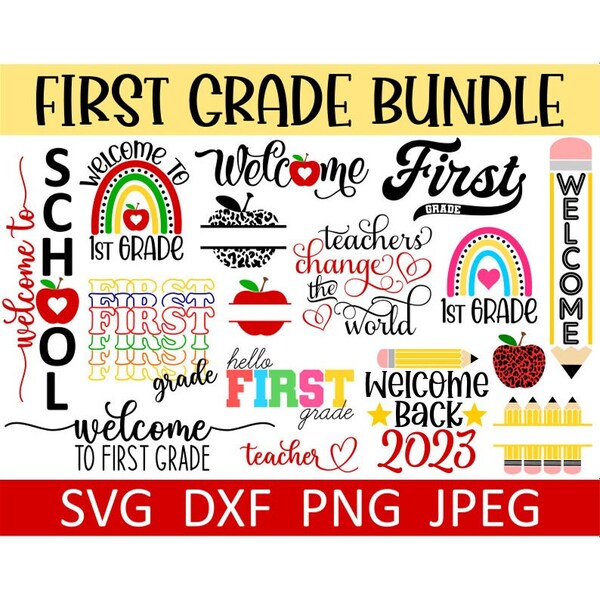 1st Grade Png - Etsy