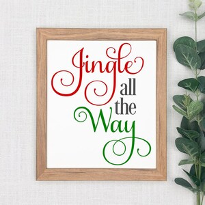 Christmas SVG Bundle, Happy Holidays, Jingle All the Way, Digital ...