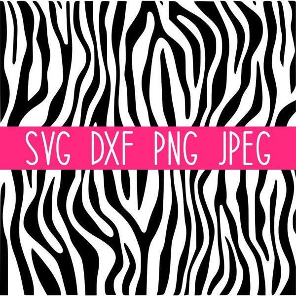 Pink Black Zebra - Etsy