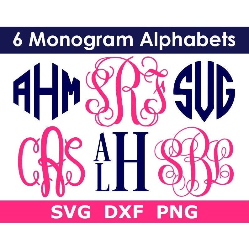 Cricut Initial Template - Etsy
