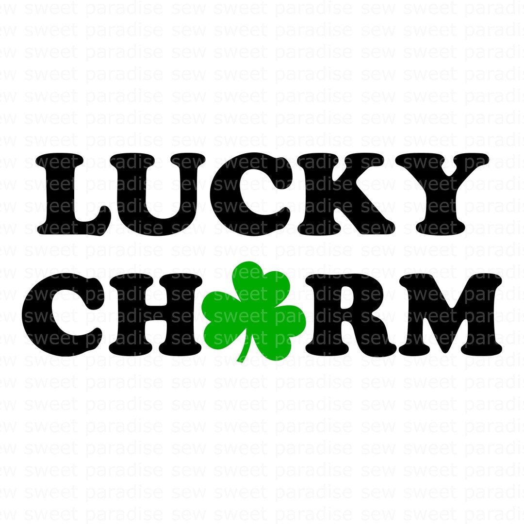 St Patricks Day SVG, Lucky Charm SVG, Shamrock SVG, Digital Download ...