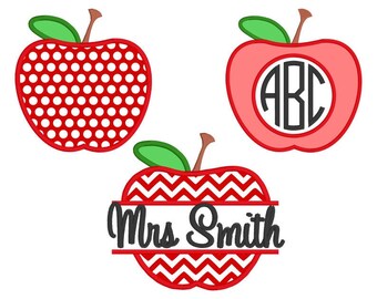 Home & Living Tools Home Improvement apple embroidery Monogram frame ...