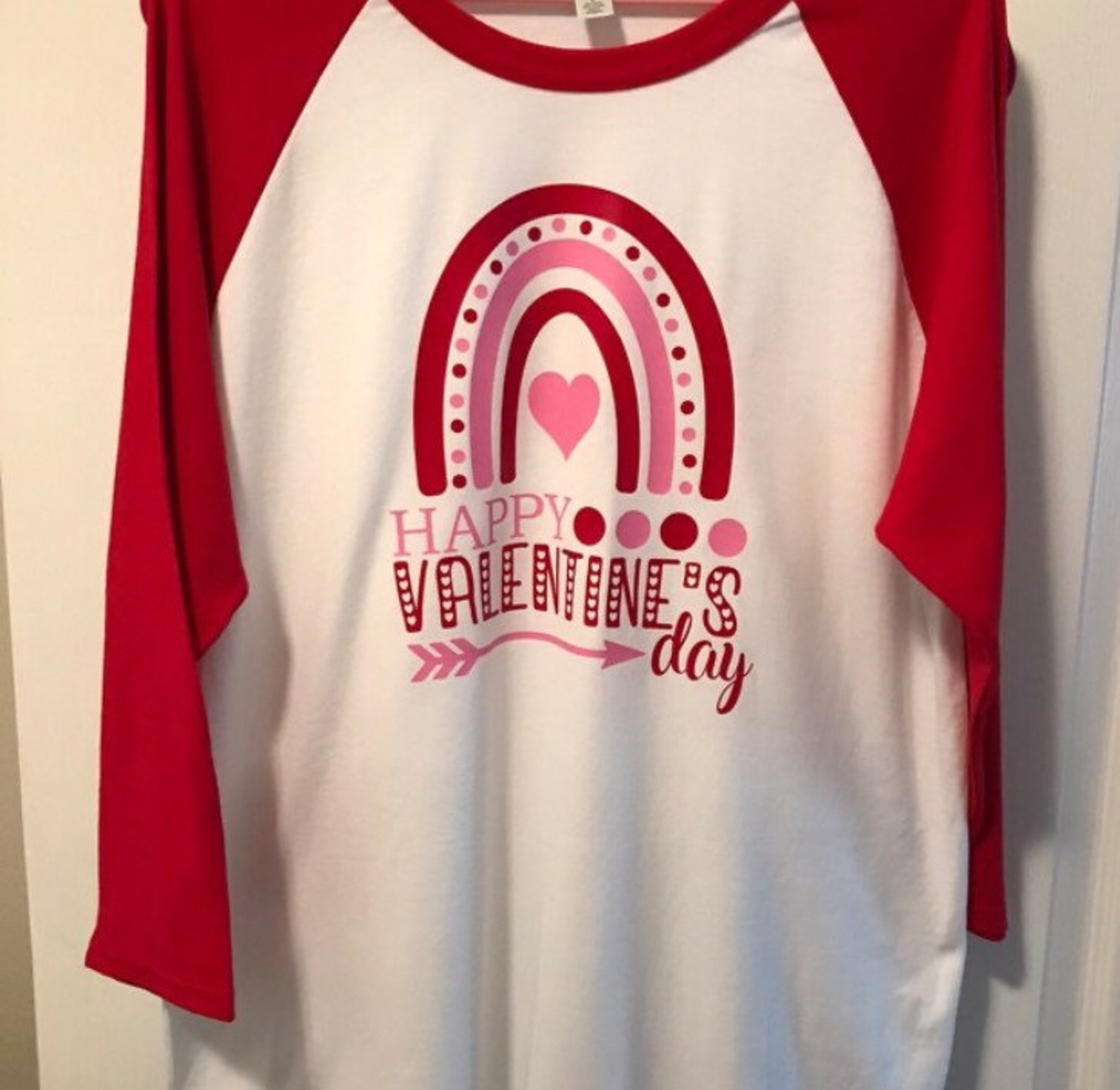 Happy Valentines Day Rainbow SVG Heart Rainbow SVG Digital | Etsy