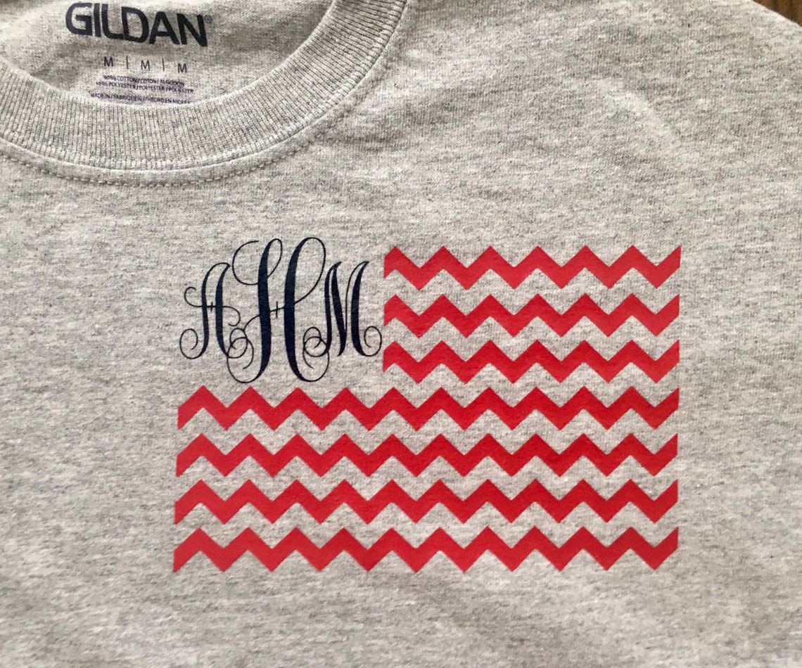 American Flag Fancy Monogram SVG/PNG Alphabet Digital | Etsy