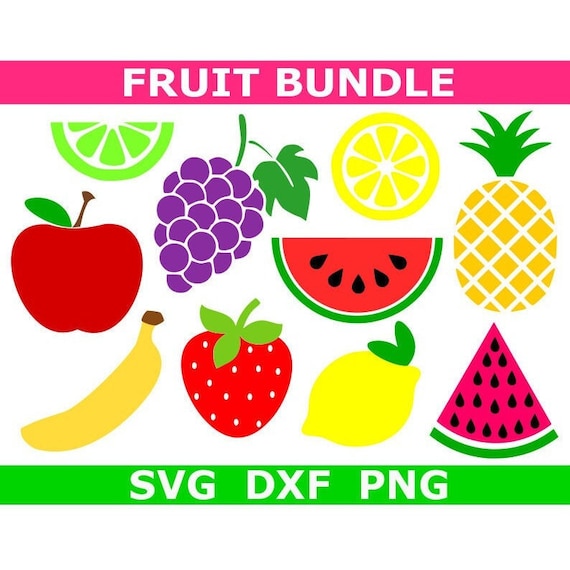 svg Fruits svg Bundle Fruits Vector Fruits svg Fruits Files for cricut ...