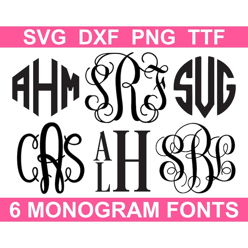 Monogram Svg - Etsy