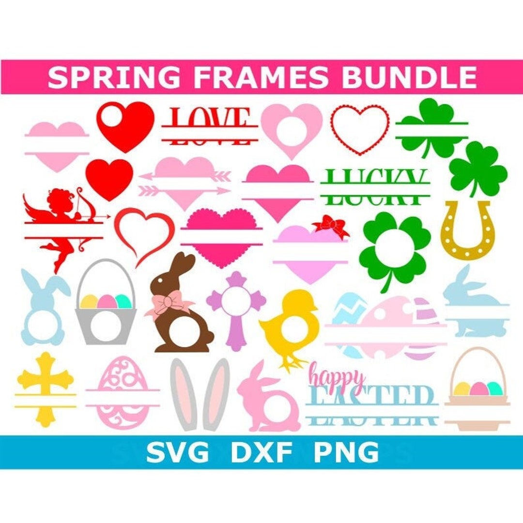 Valentine SVG, St Patricks Day SVG, Easter SVG, Digital Download, Cut ...