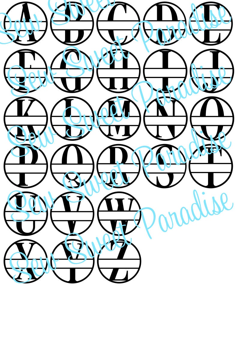 Silhouette Split Circle Frame Alphabet Split Monogram SVGPNG 26 Individual Svgpng Cut Files silhouette-split-circle-frame-alphabet-split-monogram-svgpng-26-individual-svgpng-cut-files