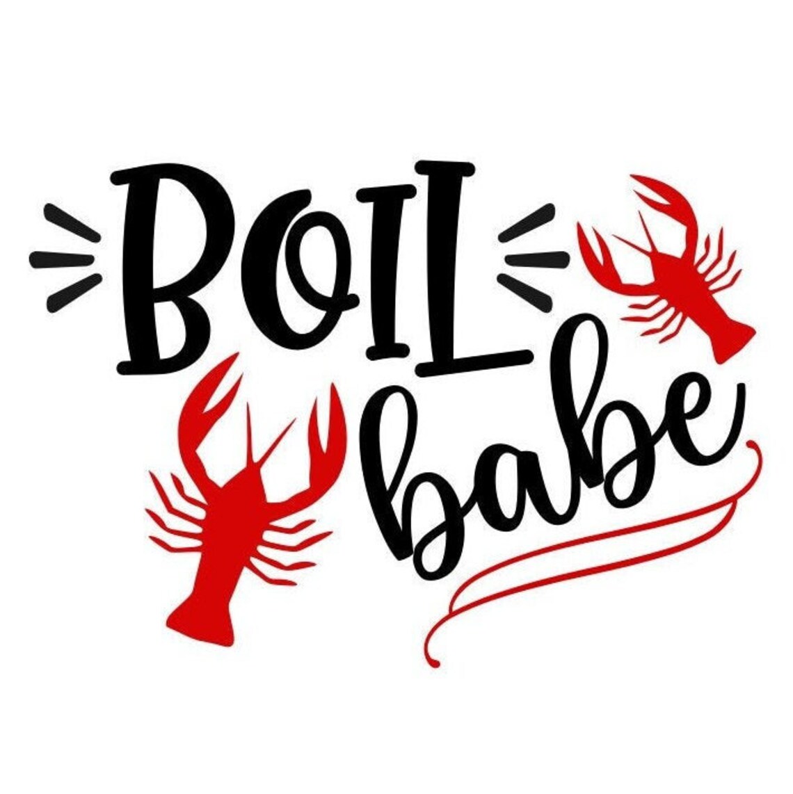 Crawfish SVG Crawfish Boil SVG Summer SVG Boil Babe - Etsy
