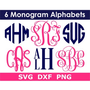 Monogram Svg - Etsy
