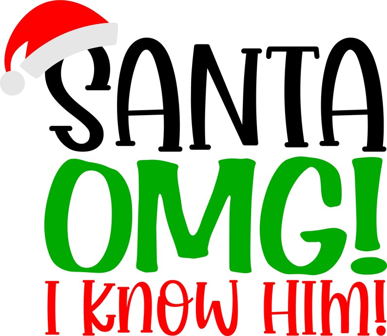 Santa SVG Bundle Christmas SVG Santa Porch Sign SVG | Etsy