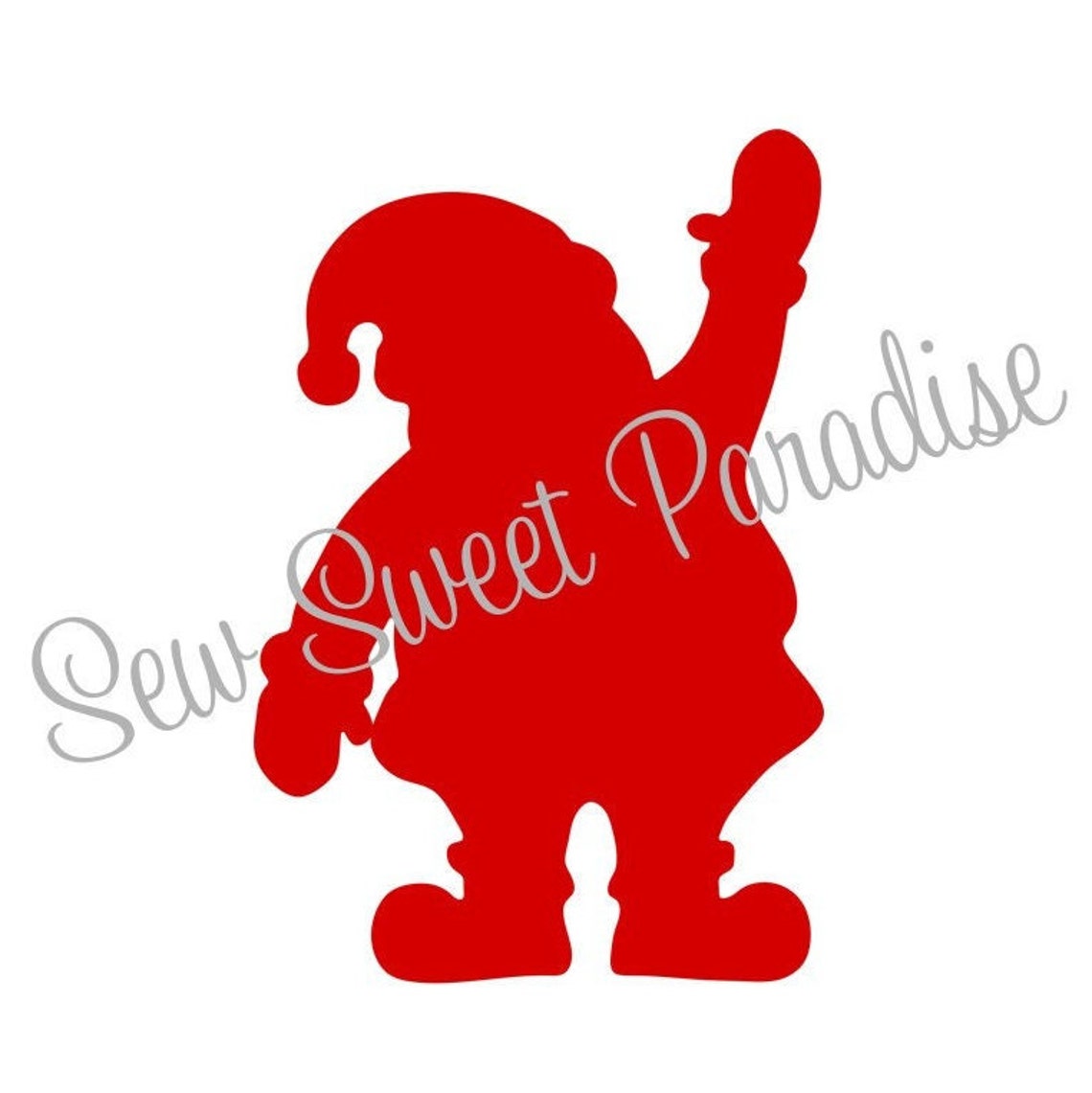Santa SVG Christmas SVG Waving Santa SVG Digital Download - Etsy