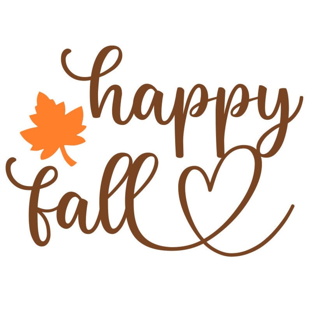 Happy Fall SVG, Fall Door Sign SVG, Halloween SVG, Digital Download ...