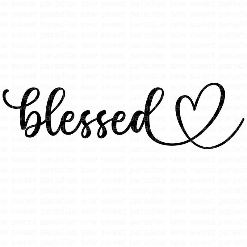 Blessed Sign - Etsy