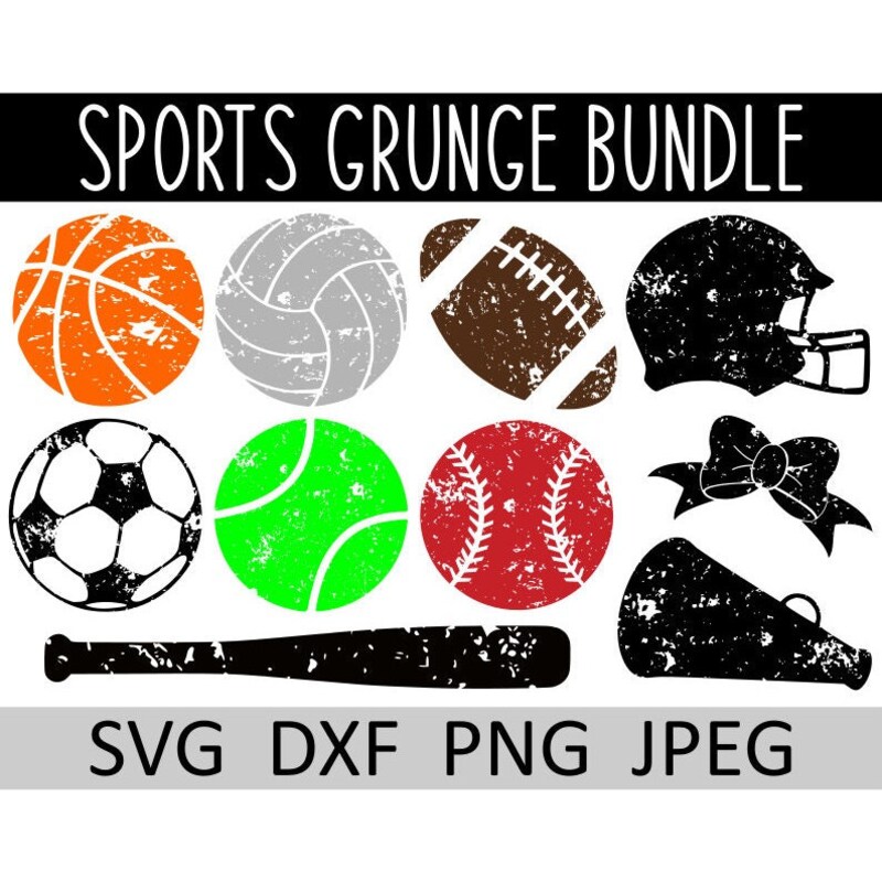 Sports Balls Svg - Etsy