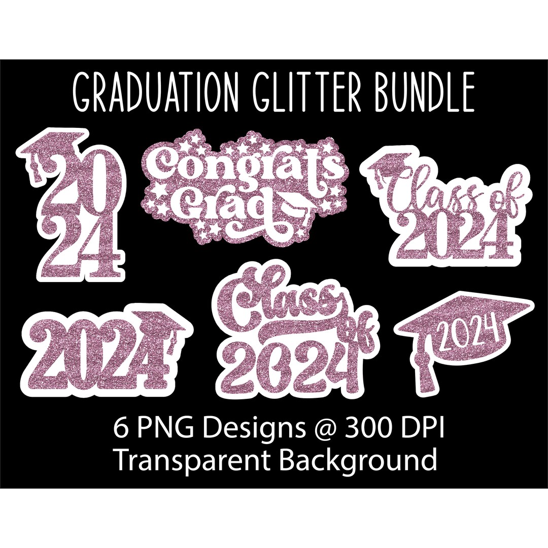 Graduación 2024 Diseños PNG, Grad Cap 2024, Felicidades Grad, Pink ...