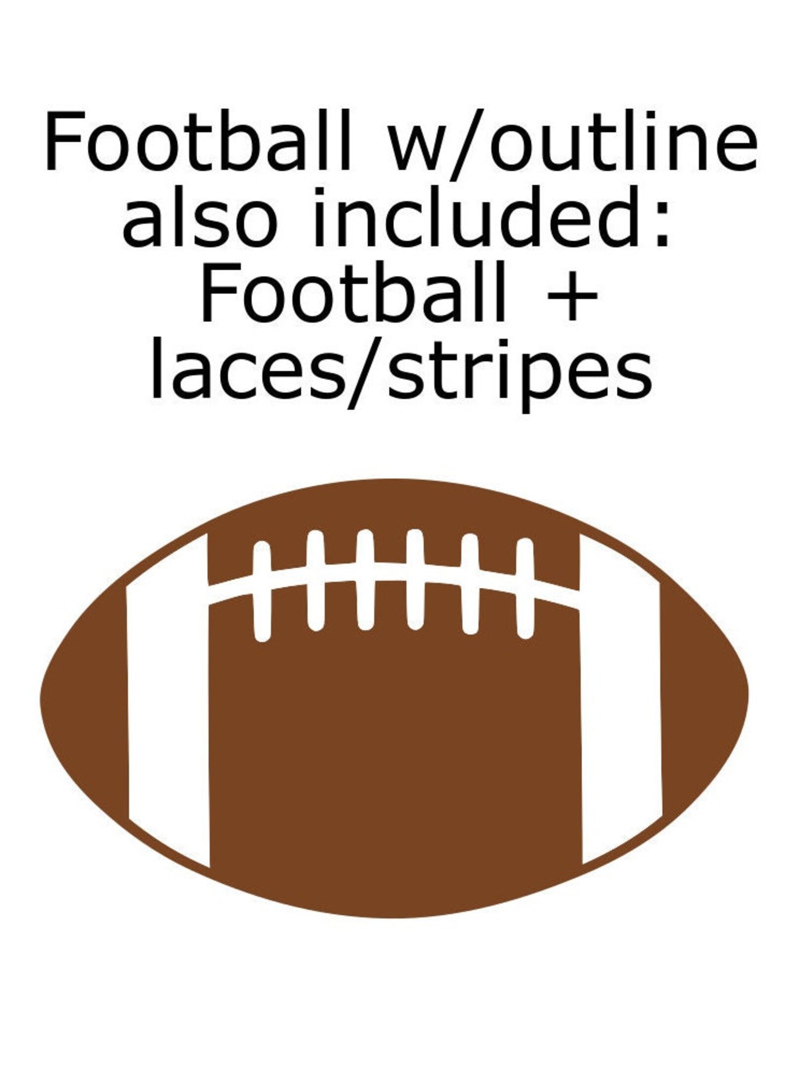 Football SVG/PNG Bundle, Football Frames SVG, Cheer, Instant Download ...